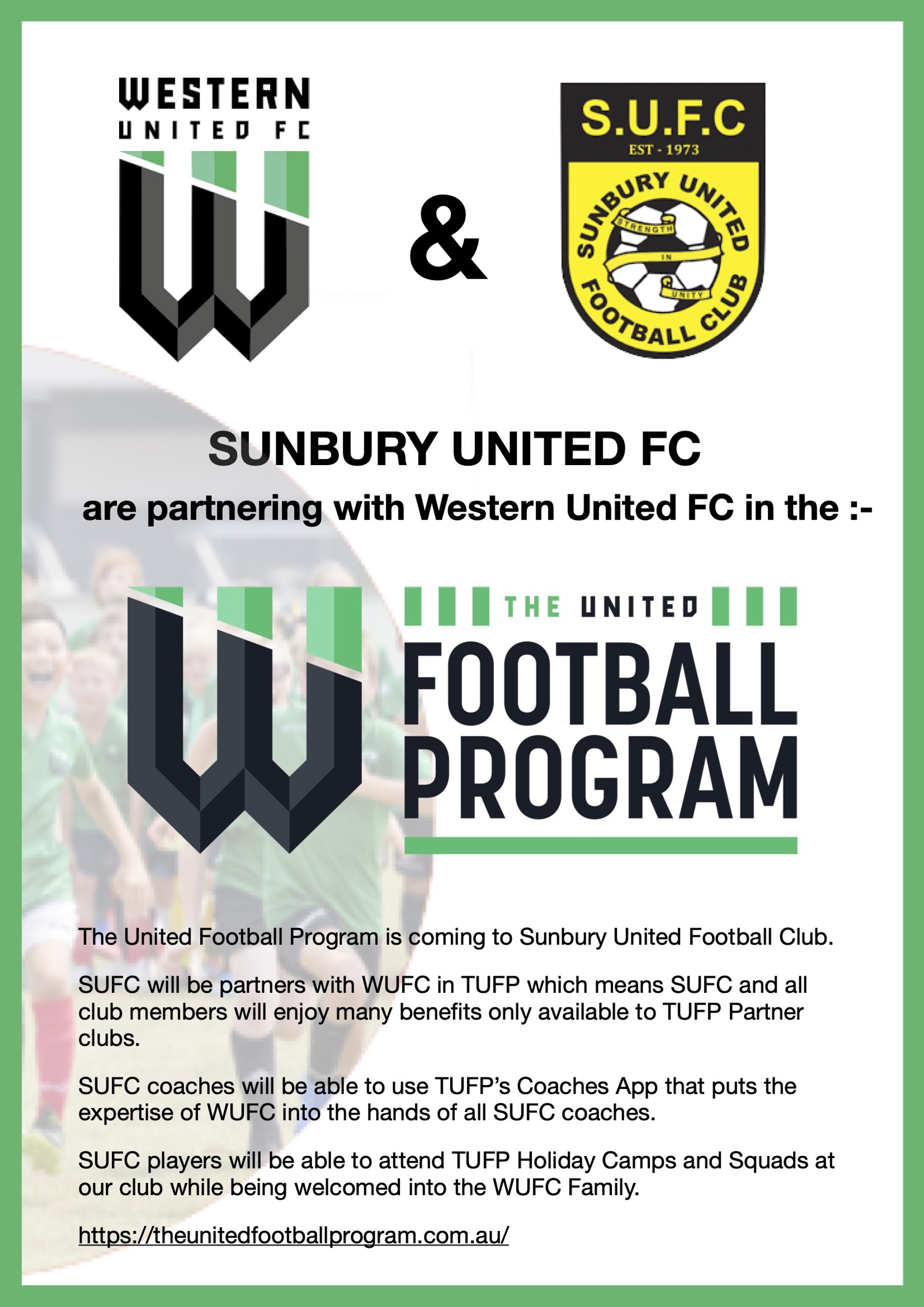 Western United Holiday Camp coming to SUFC - Sunbury United Football ...